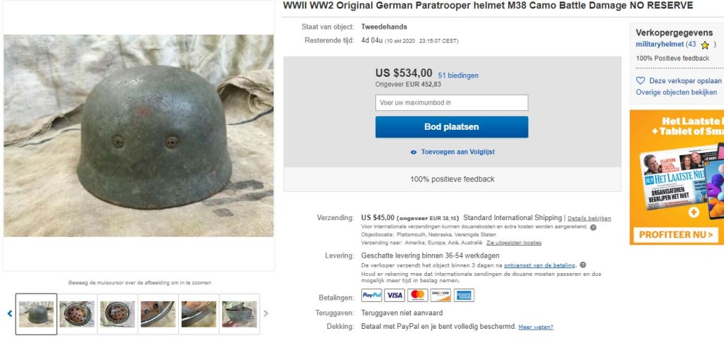 Tracking the fakes #9 – German Helmet Vault